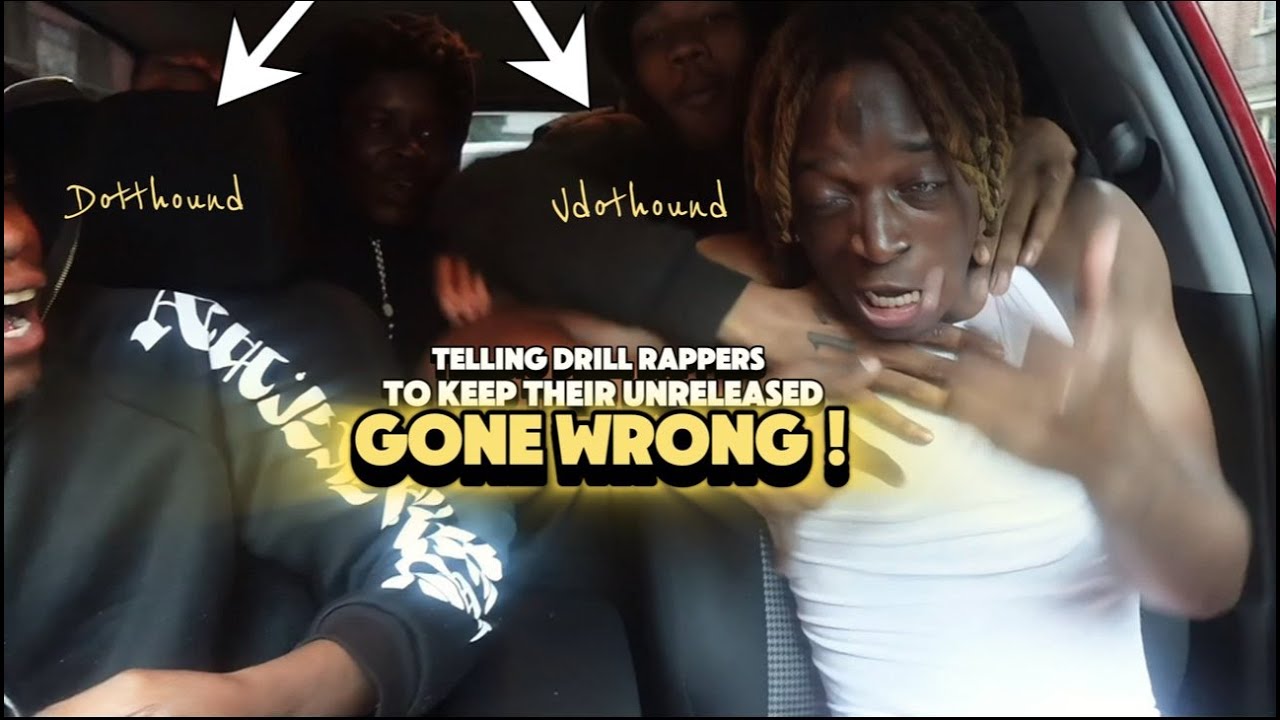 TELLING DRILL RAPPERS TO KEEP THEIR UNRELEASED GONE WRONG 🤯😱 #viral # ...
