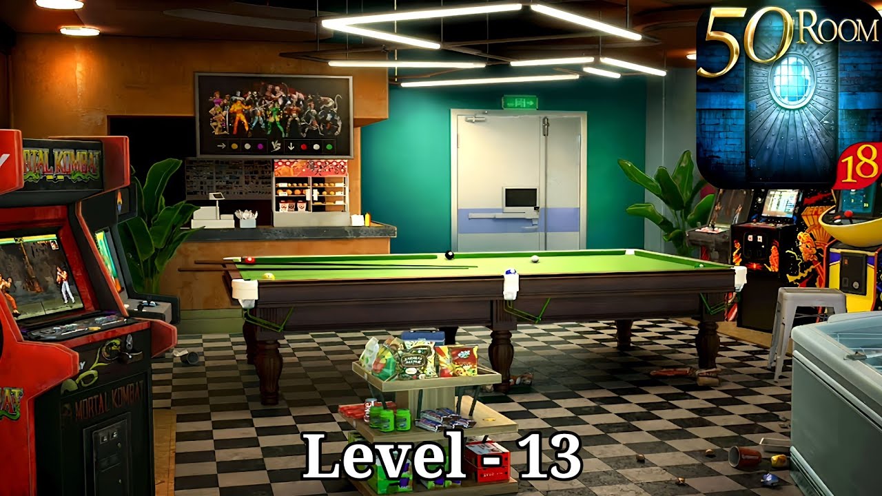 can you escape the 100 room 18 level 13 walkthrough | Gamer ITH - YouTube