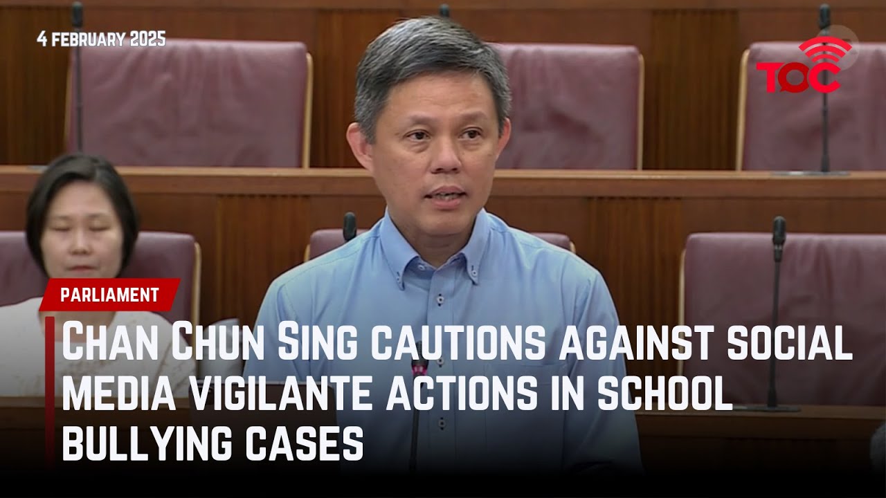 Chan Chun Sing cautions against social media vigilante actions in ...