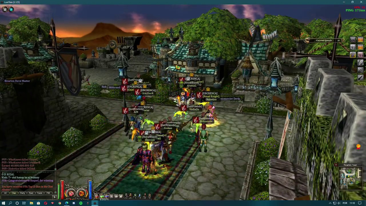 FFA Lost Priston tale - Archer Scarlet - YouTube