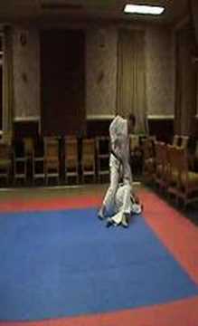 Karate takedown - YouTube