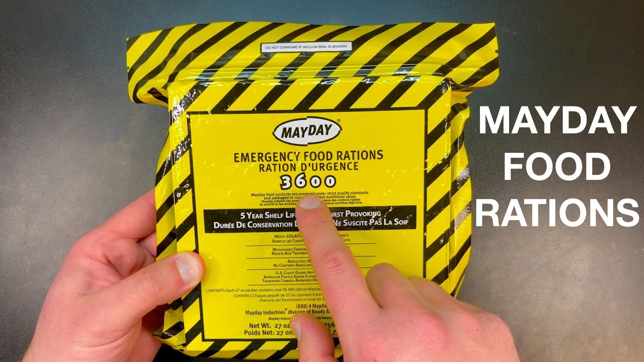 Mayday Emergency Food Ration Review - YouTube
