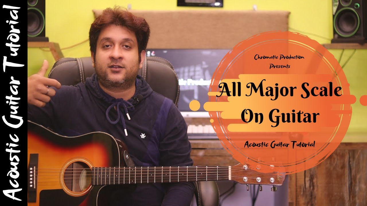 Major Scale Tutorial On Guitar | All Major Scale On Guitar | Beginners ...