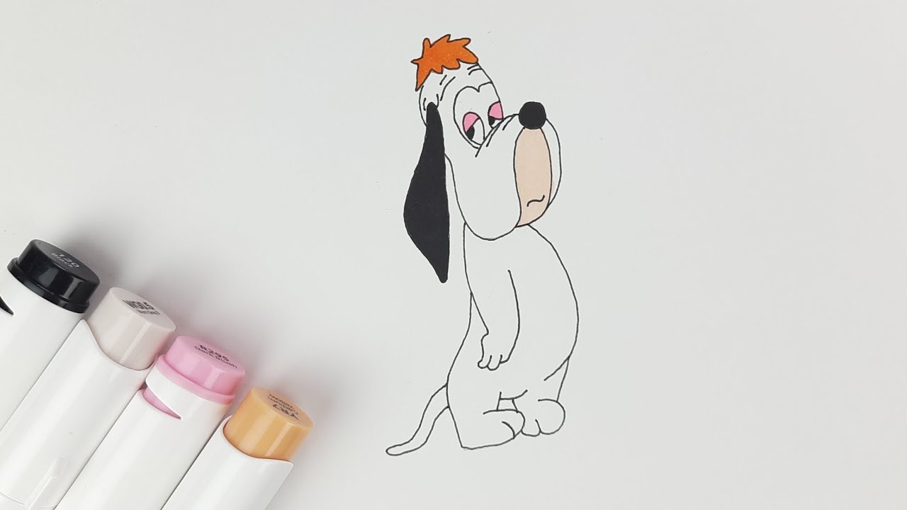 How to draw Droopy | Easy Drawing for Beginners | Neel Artify - YouTube