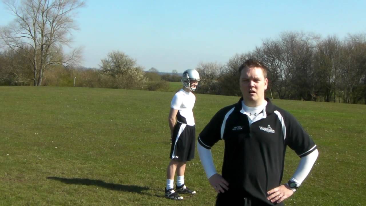 Defensive Back Stance - YouTube