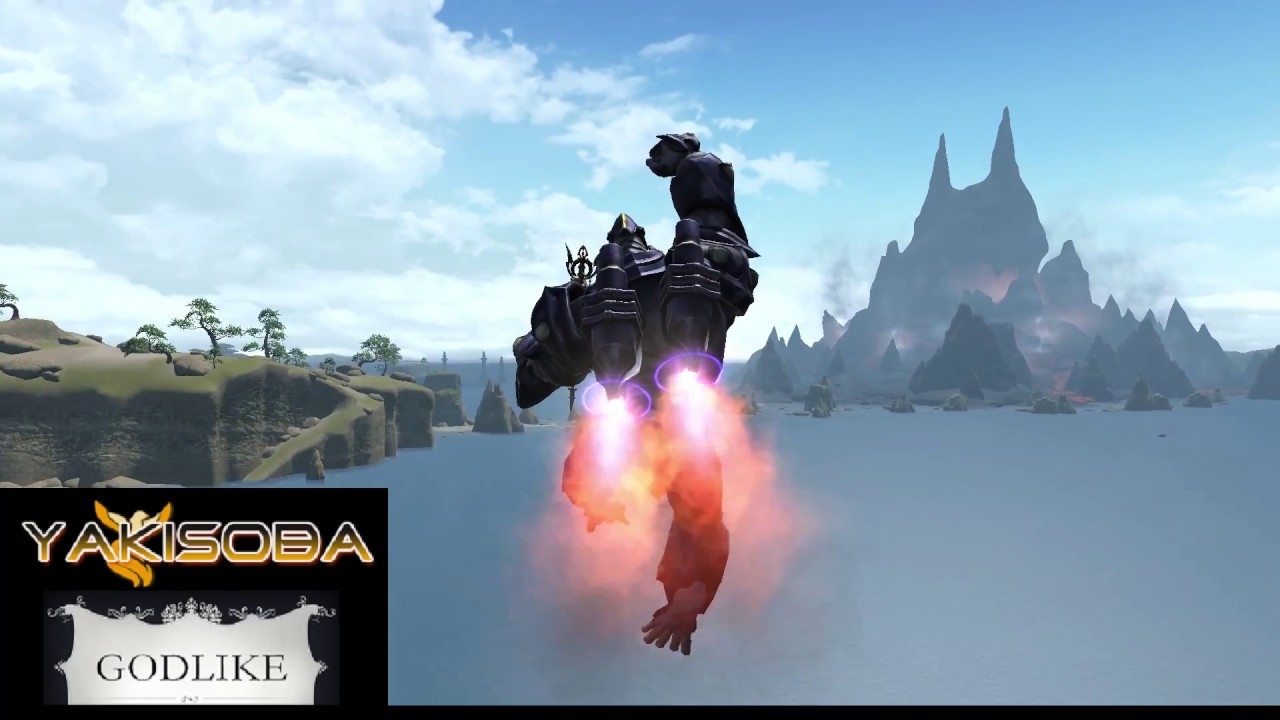 FFXIV Rival Wings mount Magitek Avenger - YouTube