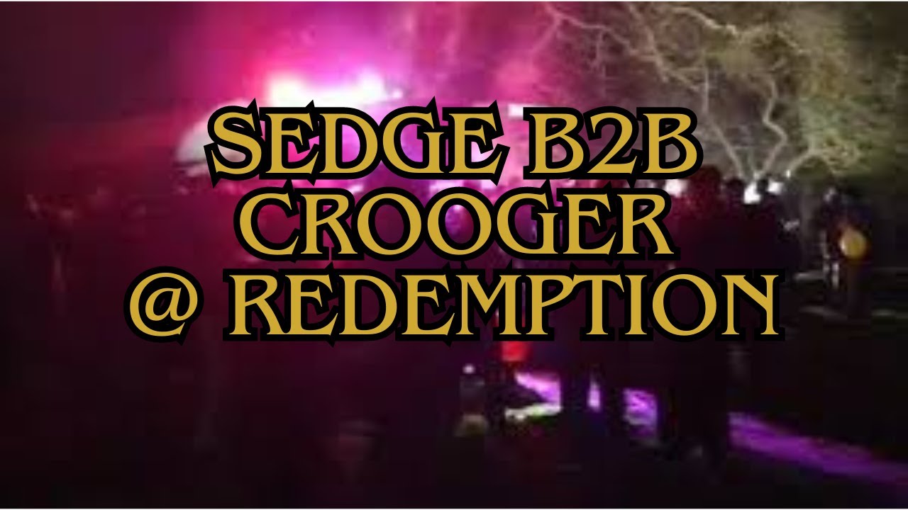 Sedge b2b Crooger & Mc Lynchy @ Redemption (Old School Hard Trance ...