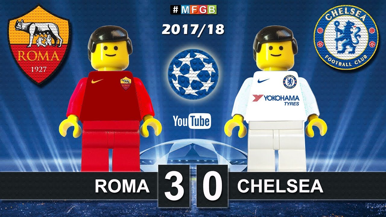 Roma vs Chelsea 3-0 • Champions League 2018 (31/10/2017) Goals ...