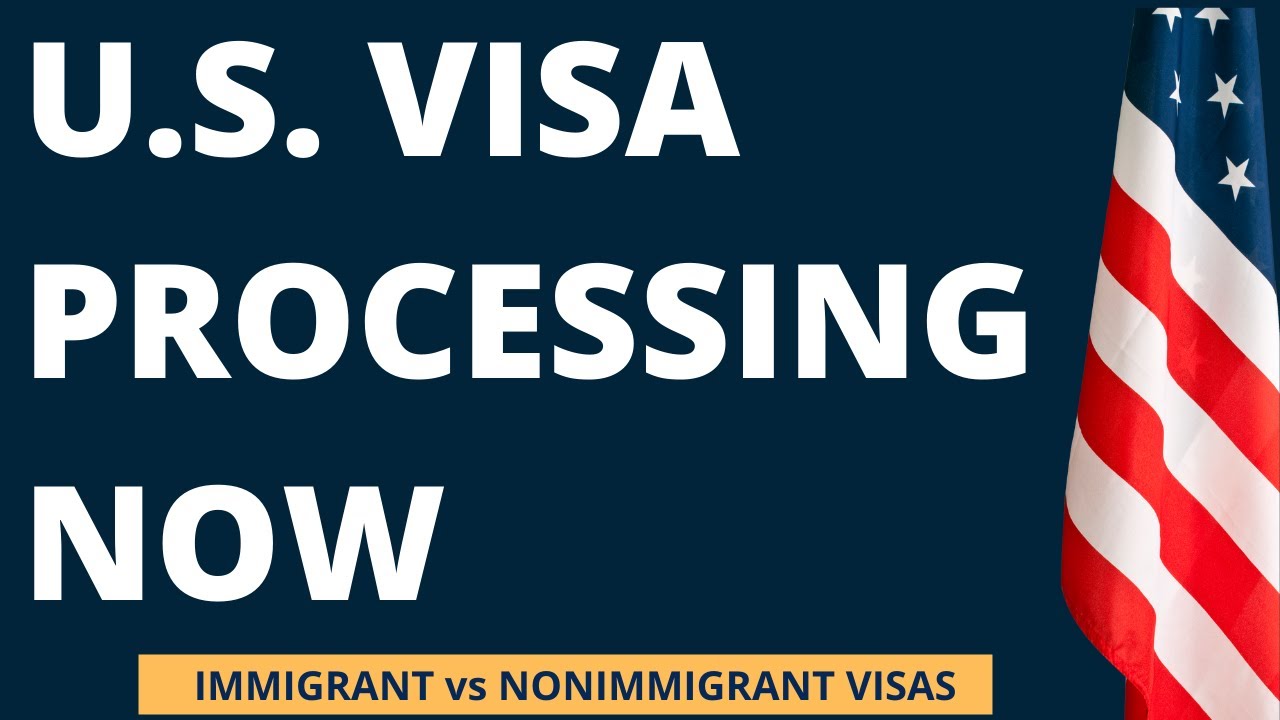 U.S. VISA PROCESSING NOW DURING COVID (U.S. EMBASSIES VISA PROCESSING ...