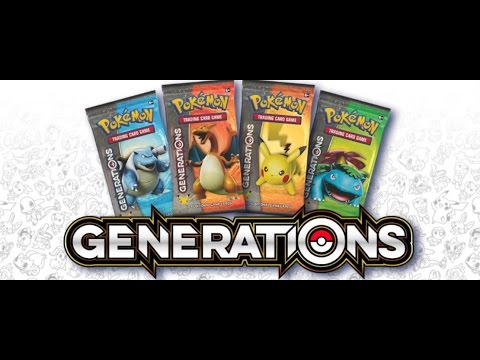 Pokémon Opening 2 Generations Booster Packs - YouTube