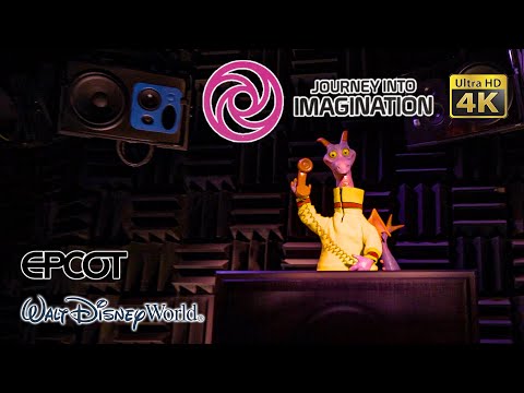 Journey into Imagination with Figment On Ride Low Light 4K POV EPCOT Walt Disney World 2021 03 03