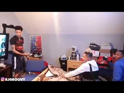 BJ GROOVY Breaks CeyNoLimit's Bed (Deleted Clip)