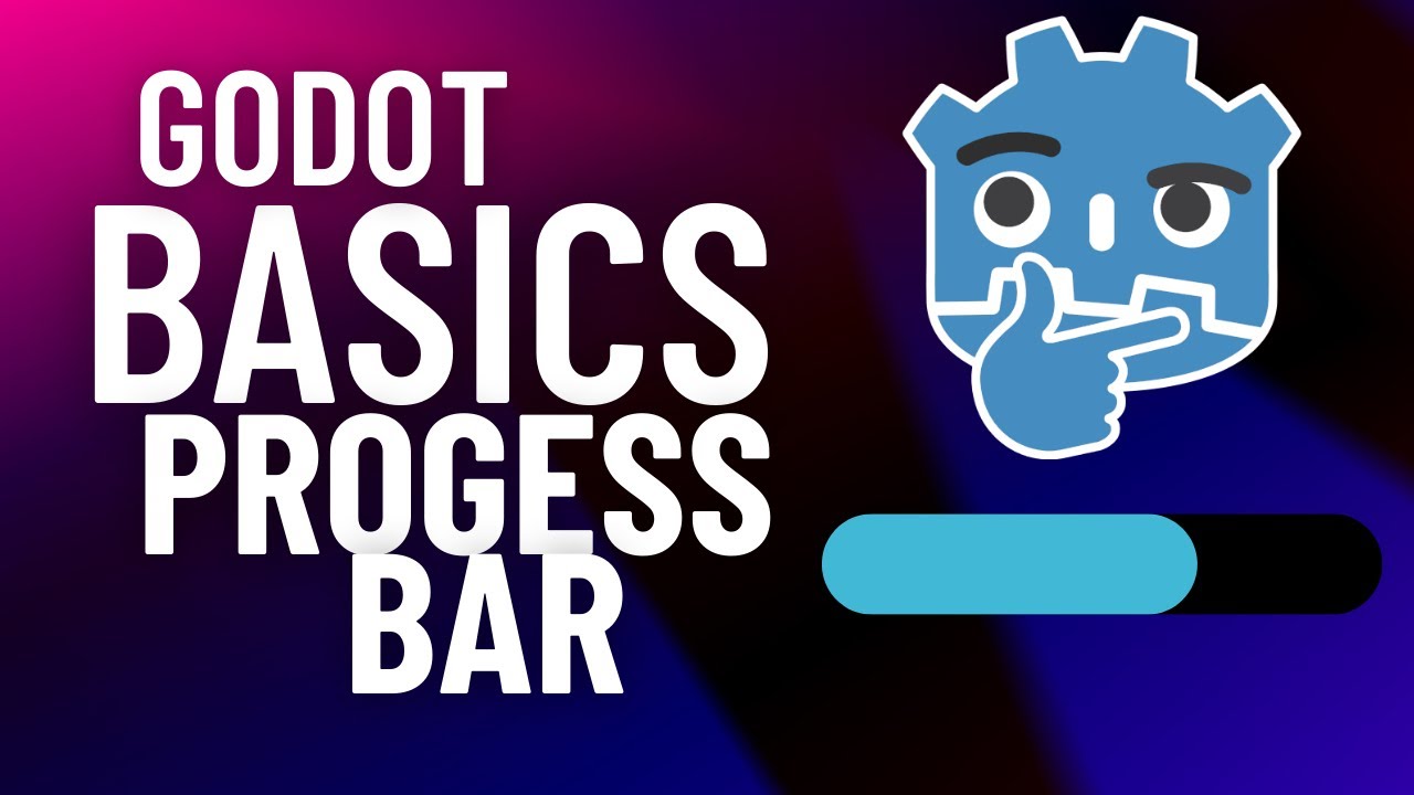 Godot 4 Basics - Progress Bar and Texture Progress Bar - YouTube