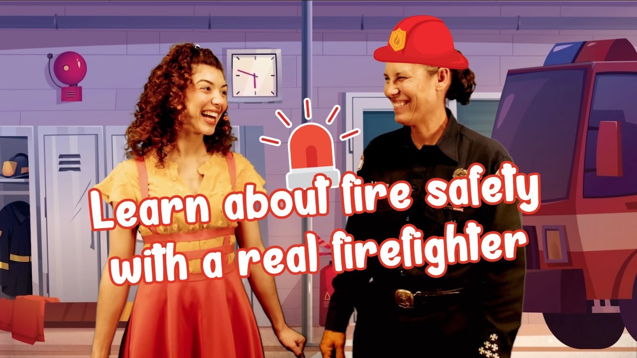 Fire Safety Song | Miss Sunshine Learns About Fire Safety | Educational ...