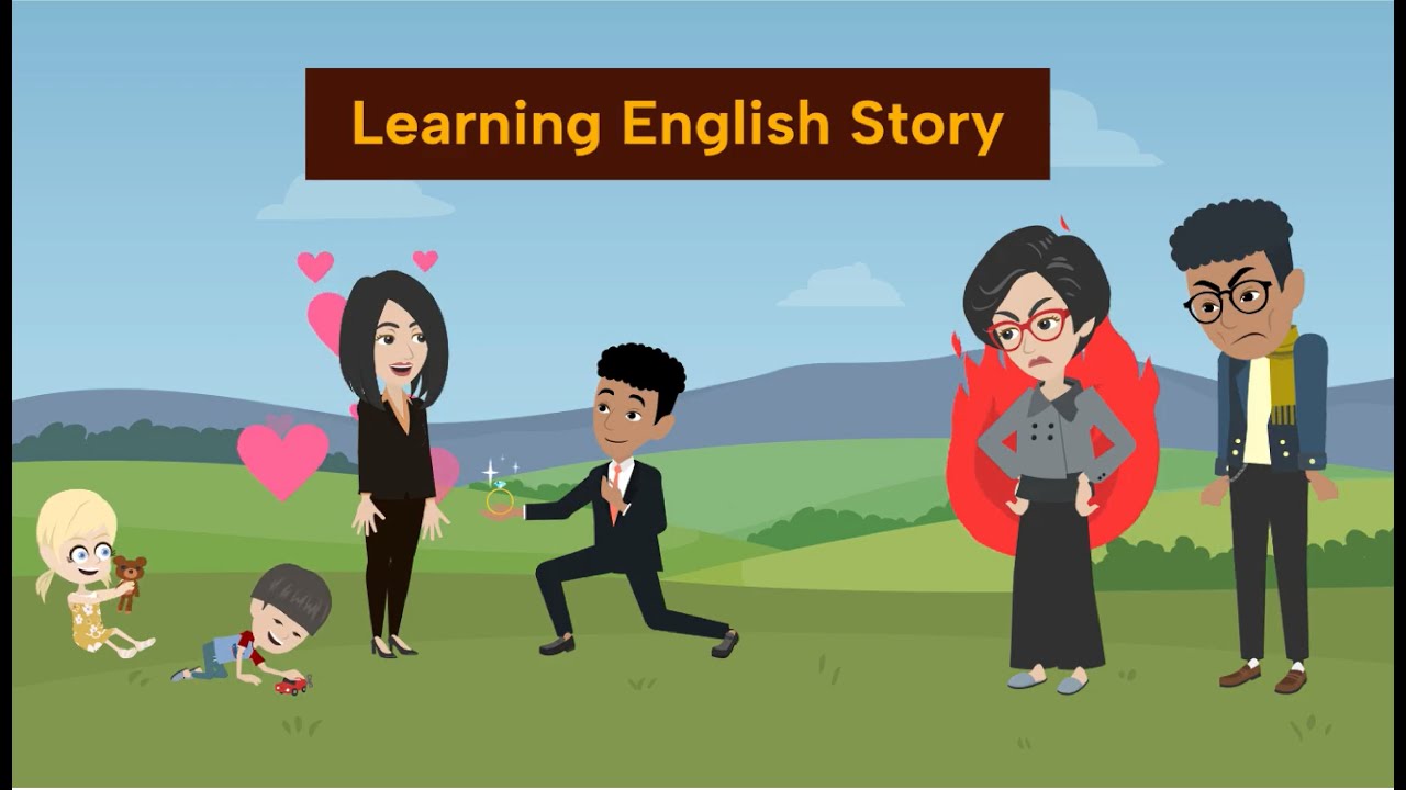 Love Story | Practice English Conservation through English Stories ...