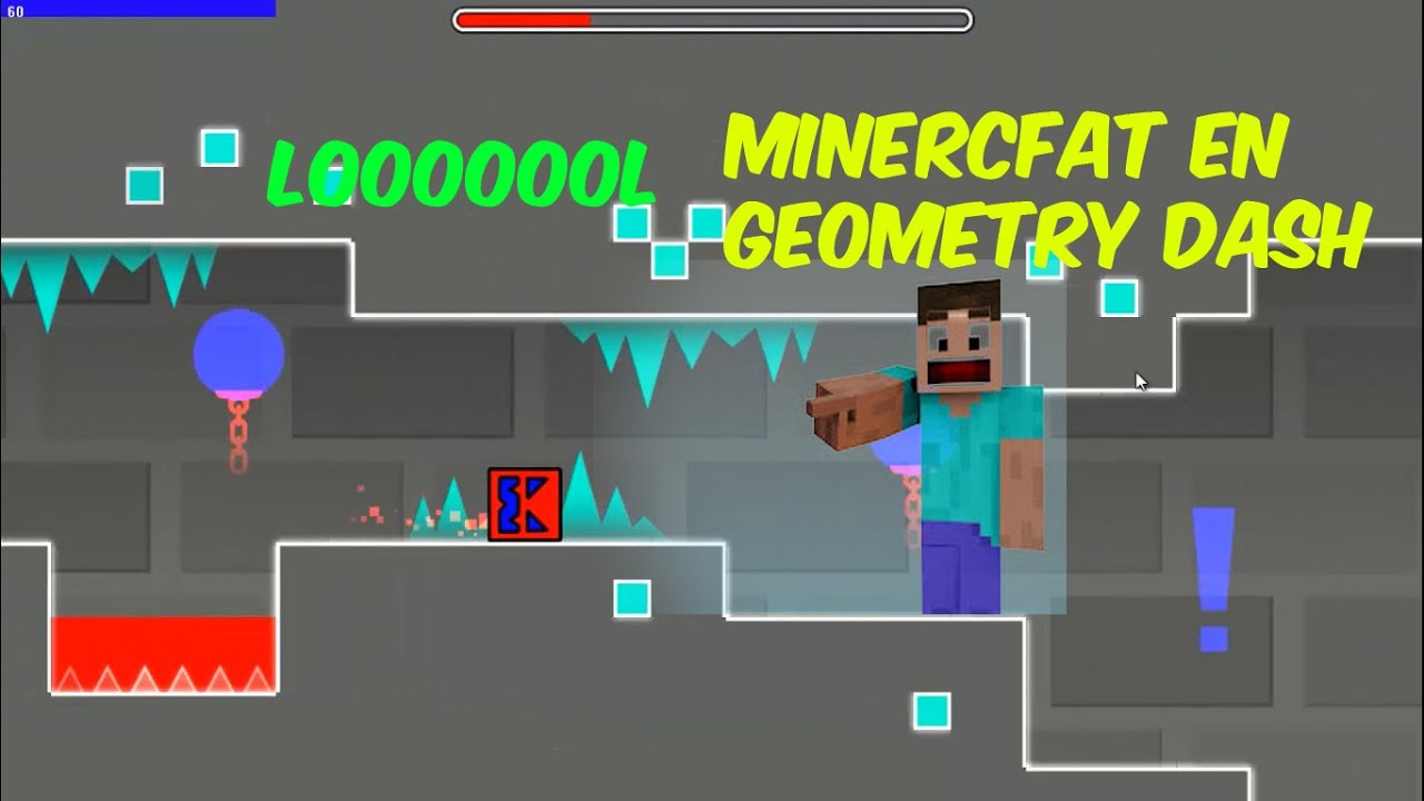 Minecraft en Geometry Dash - YouTube