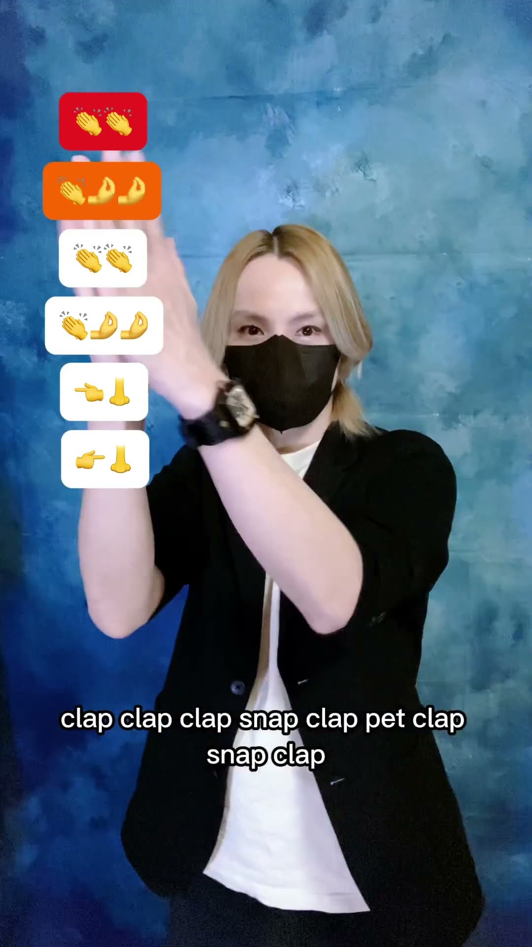 CLAP SNAP 】 TikTok dance tutorial DRAGON emoji🕺🕺 #trending #dance # ...