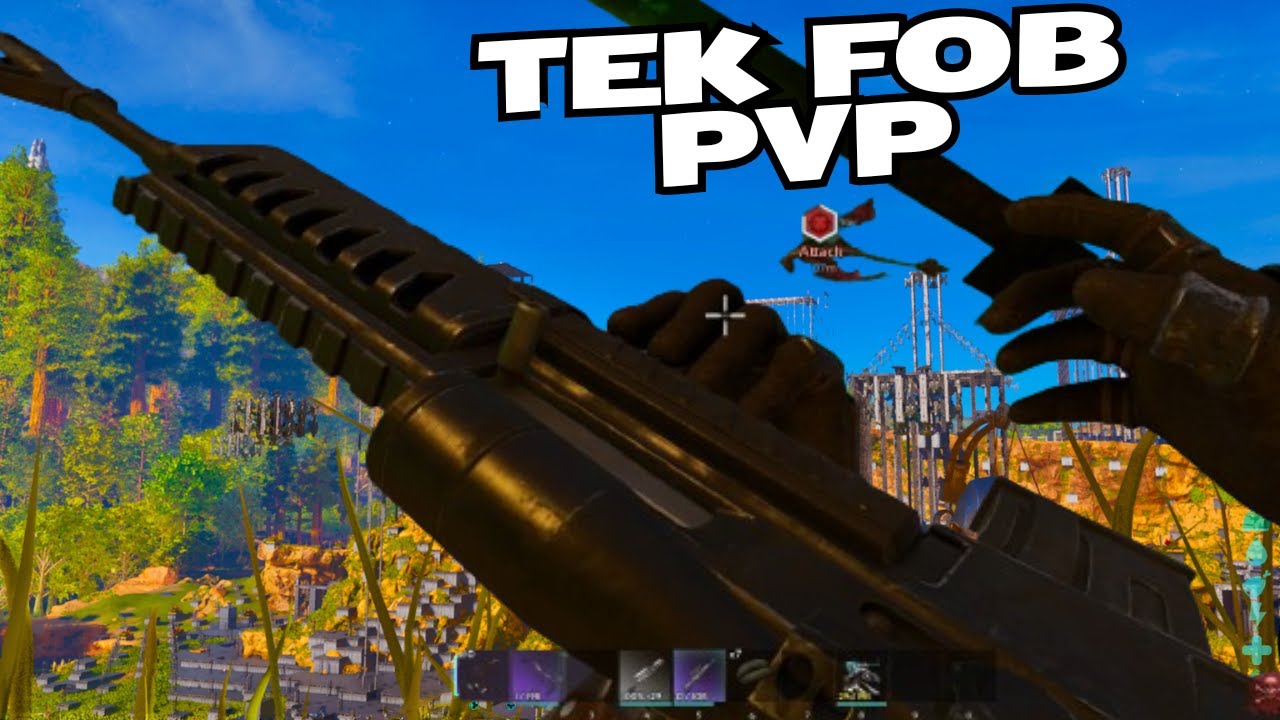WDF VS GWA + NEW ERA TEK FOB PVP ARK ASCENDED - YouTube