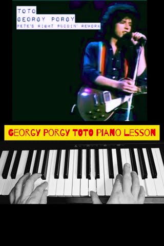 how to play Georgy Porgy TOTO - piano lesson - YouTube