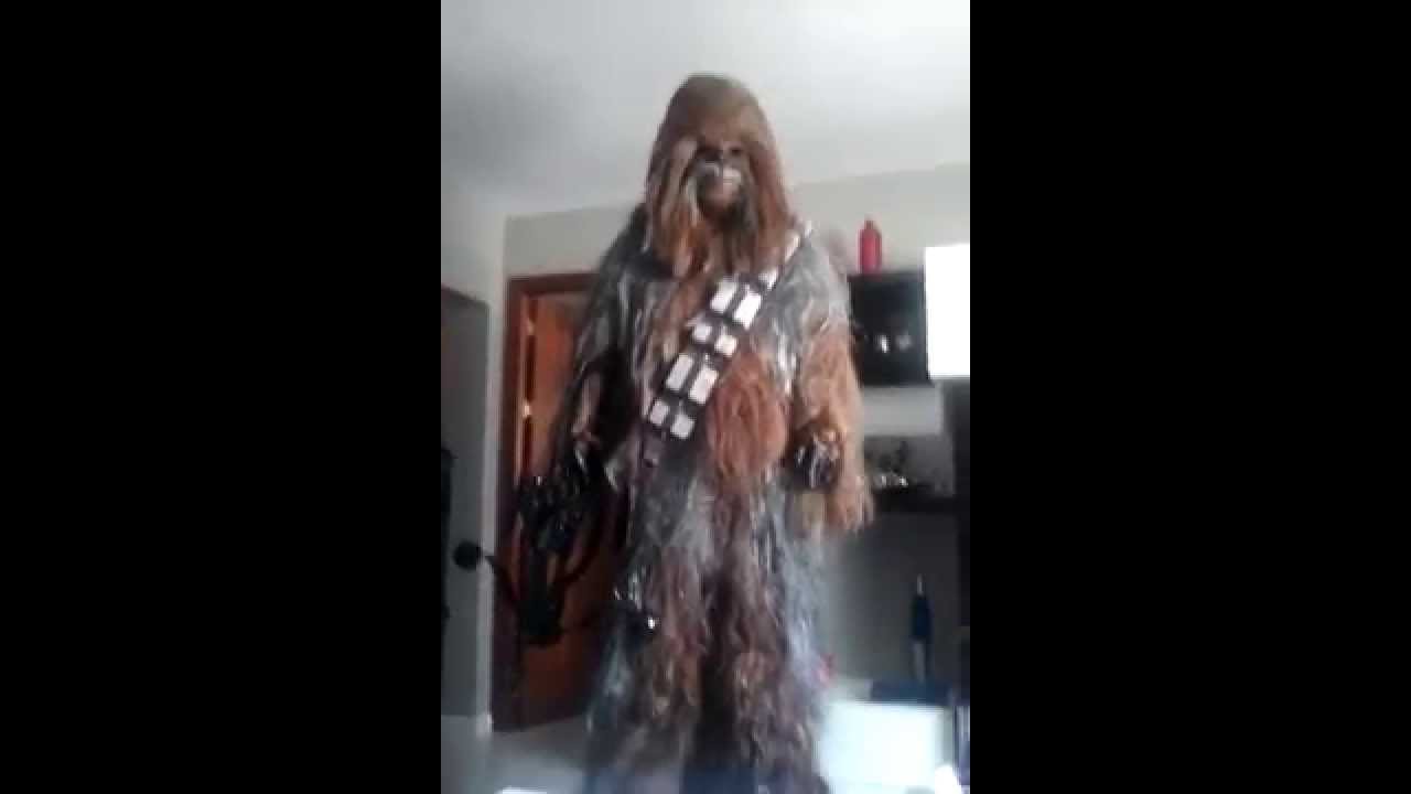 chewbacca costume handmade - YouTube