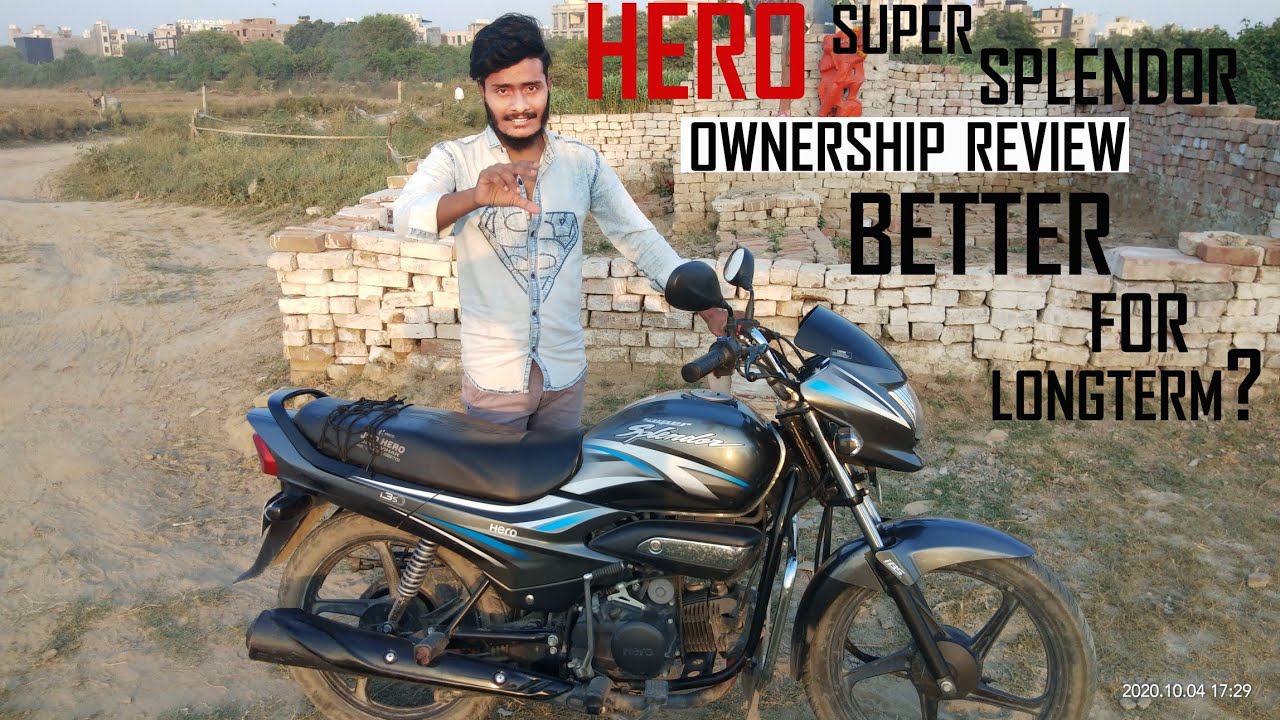 Hero Super Splendor Long Term Review (1 Year) | Engine, Mileage and Top ...
