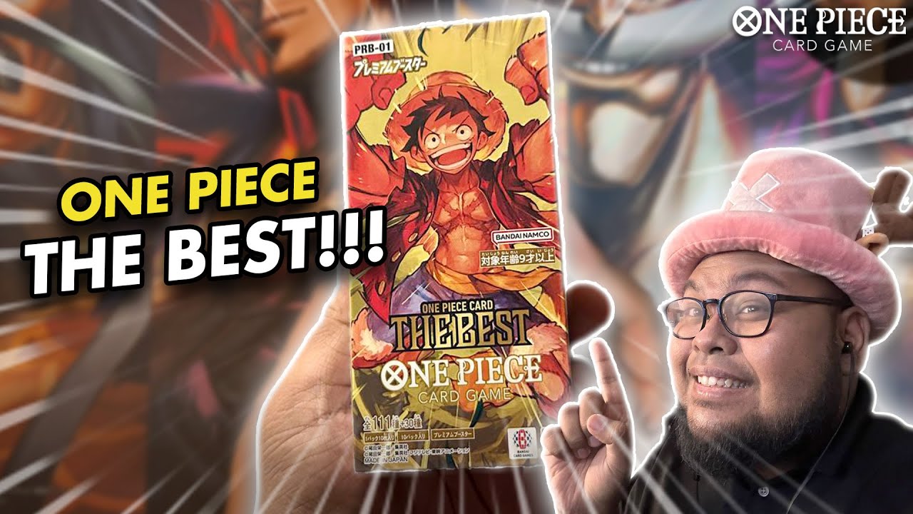 ONE PIECE THE BEST IS FINALLY HERE! PRB-01 box opening + pull rates ...