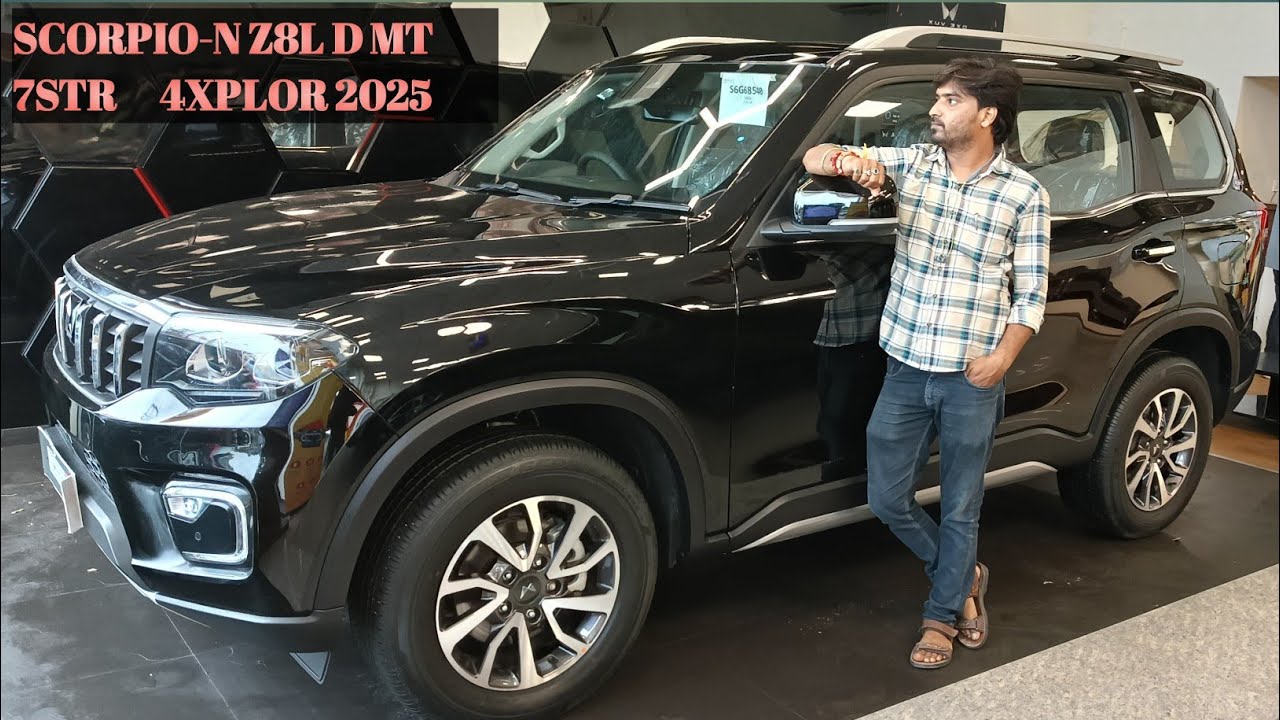 #Mahindra new Model Scorpio 🦂 N Z8L D MT 4WD 7STR 2025 ️ ...