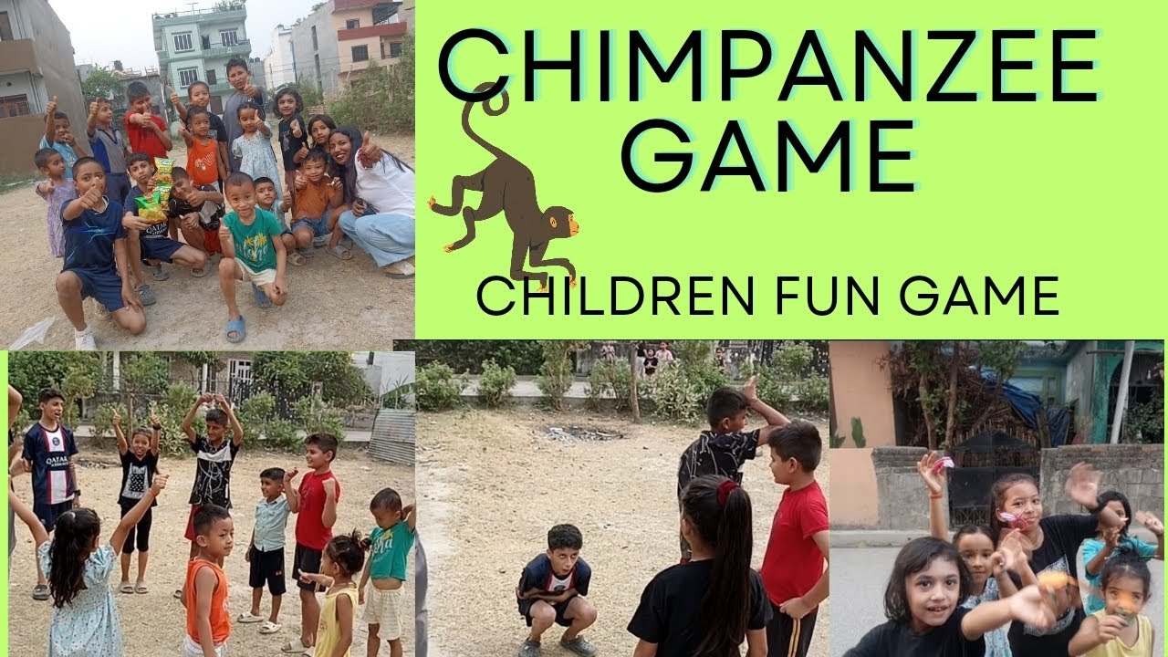 Easy Children Fun Game || Chimpanzee Game|| #Kids ||Fun game ...