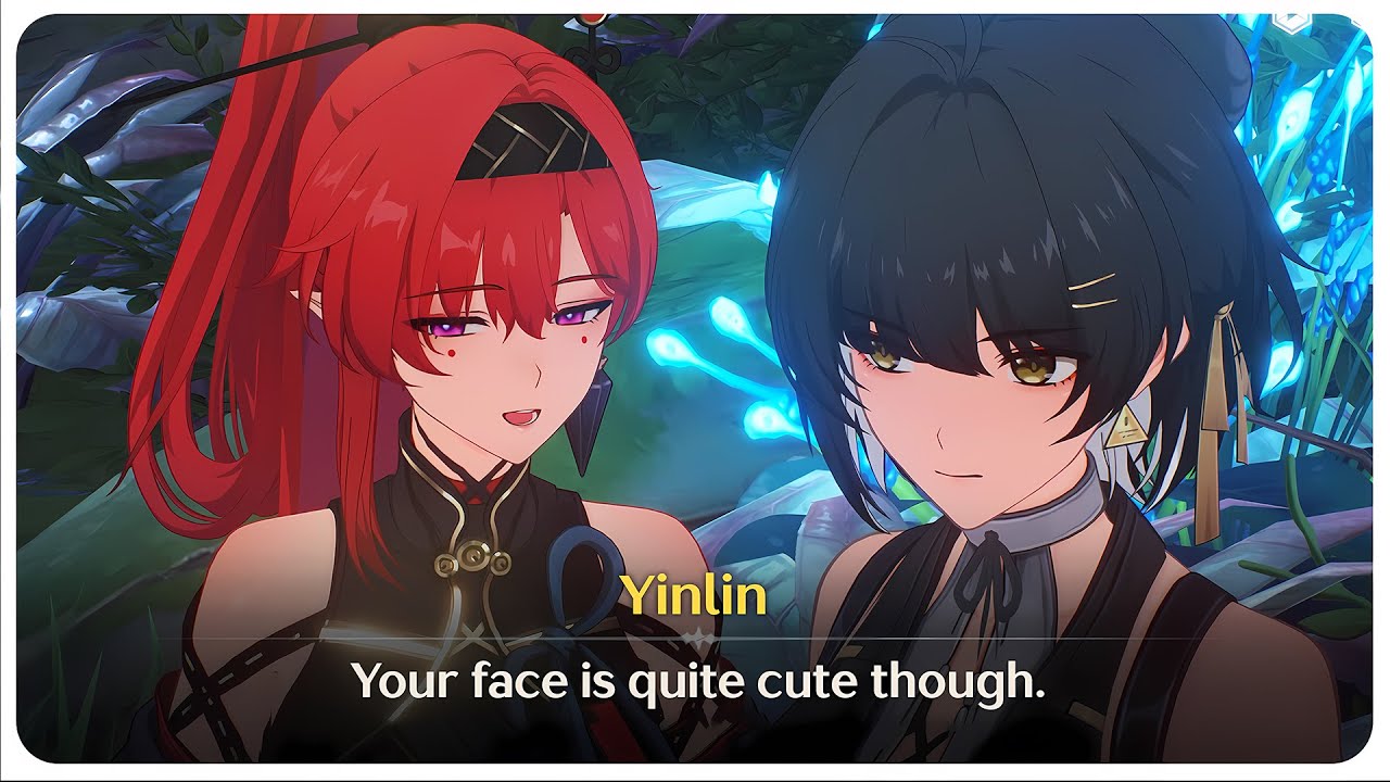 Yinlin Teases Rover and Calls Her Cute! (Cutscene) Yinlin Story Quest ...