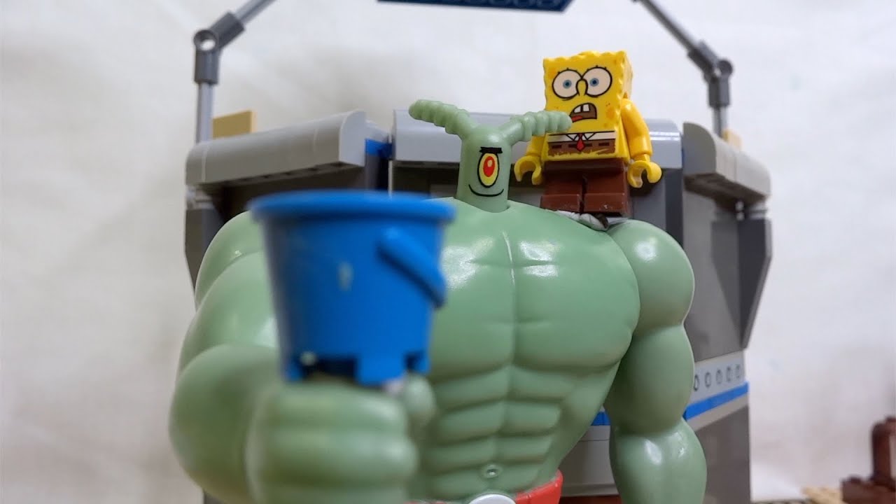 Lego Spongebob "Plank-TON's Juice" - YouTube