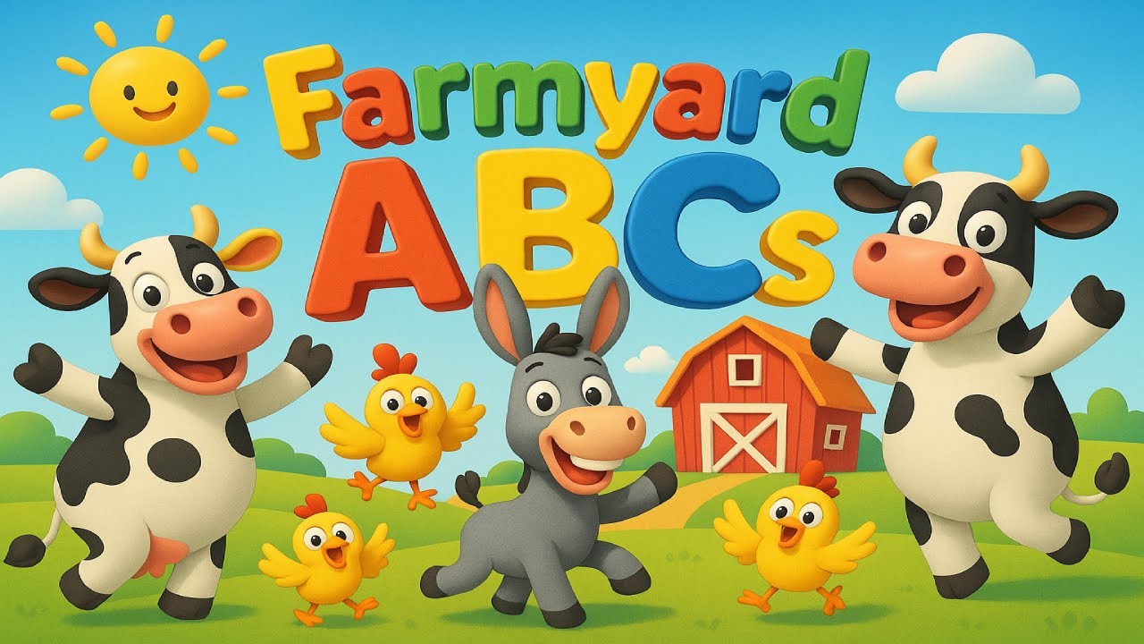 Farmyard ABC Adventure Song | Learn the Alphabet with Animals - YouTube