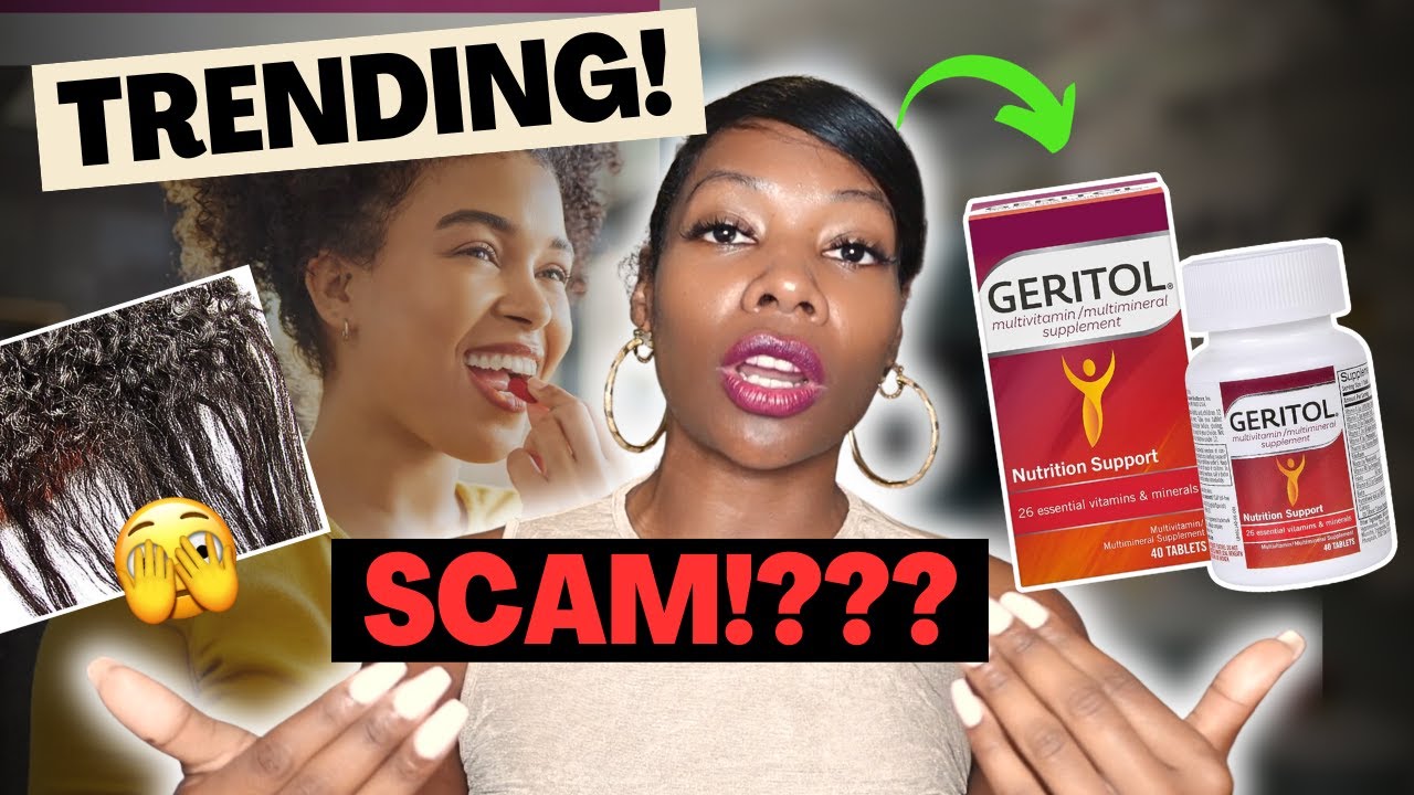 GERITOL - For Hair Growth?? WTF Is In The FORMULA And What Does The ...