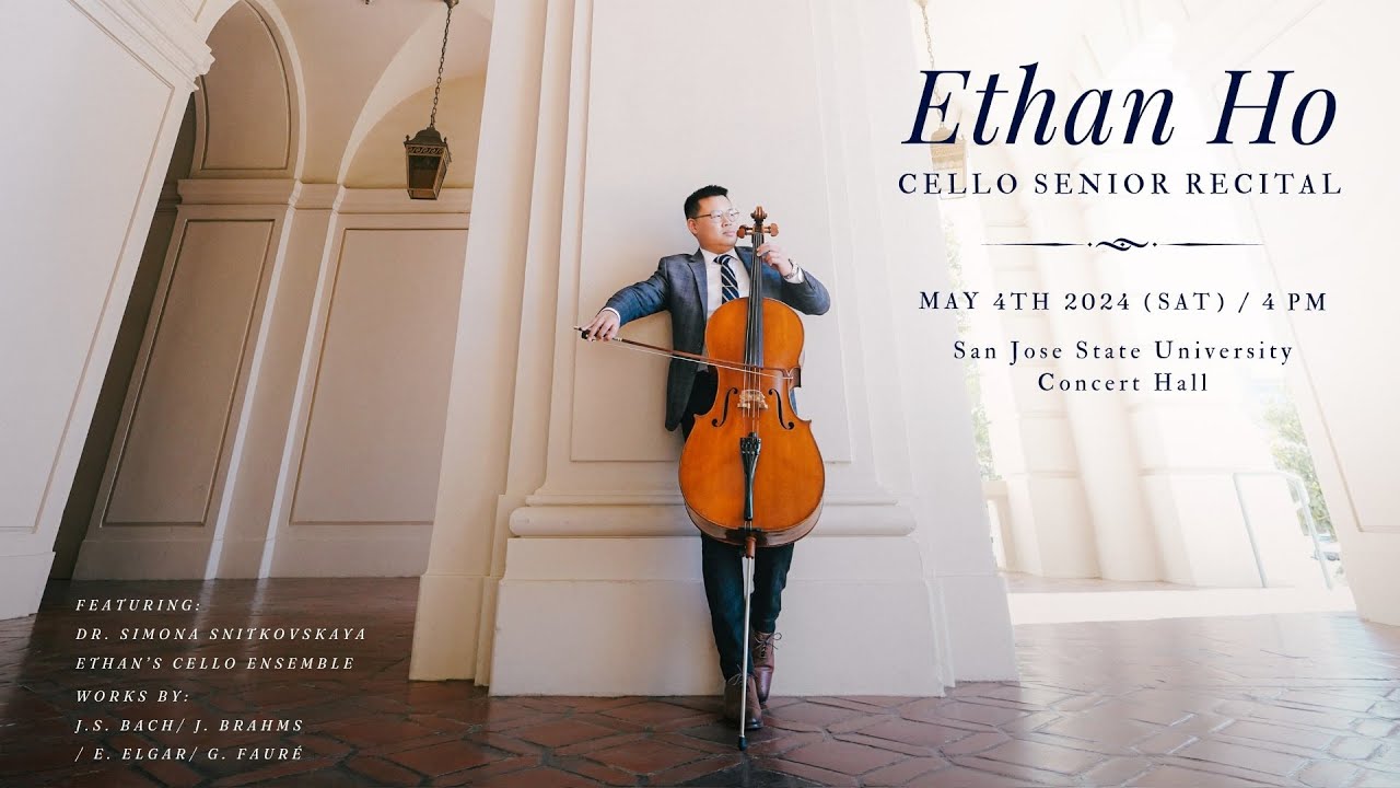 Ethan Ho Senior Cello Recital - YouTube