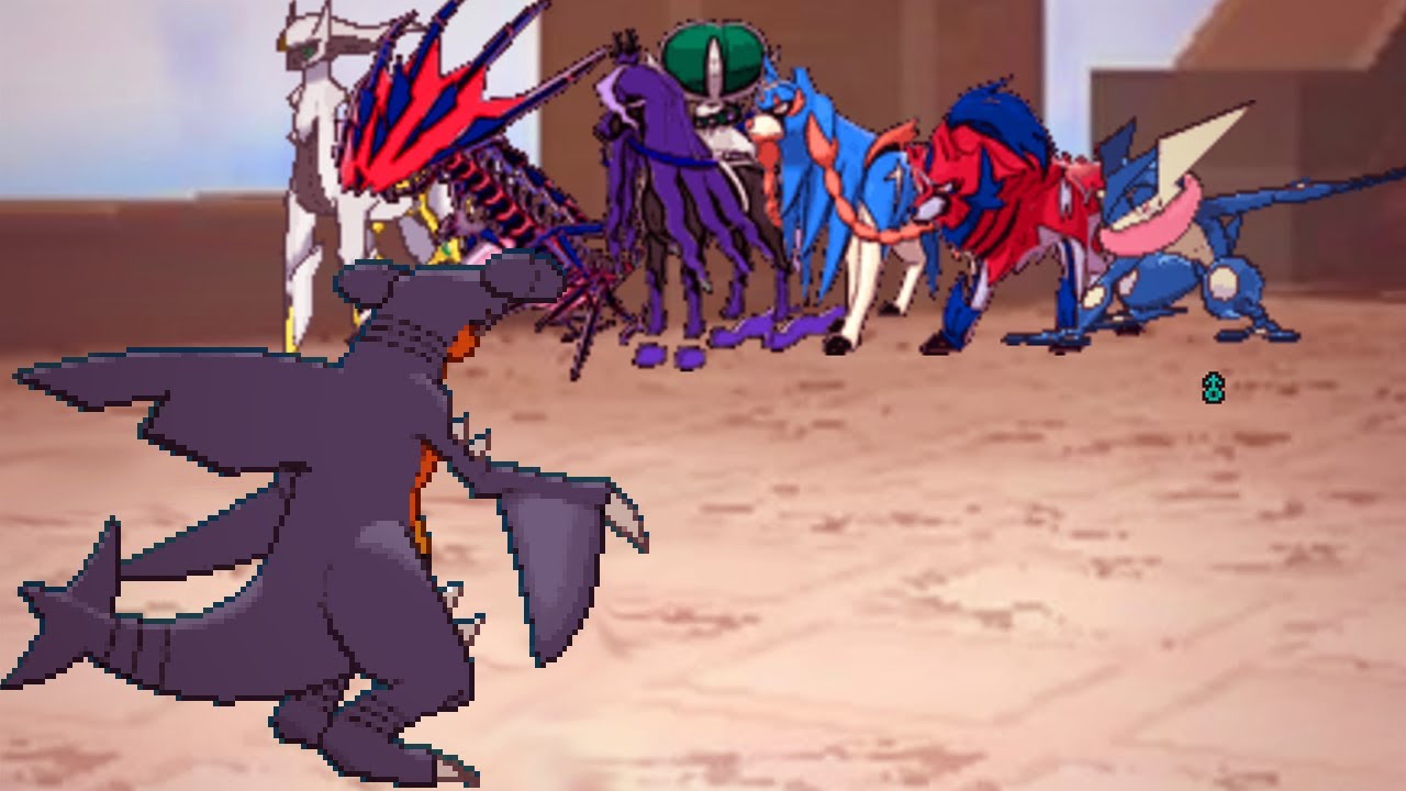 EPIC SHINY GARCHOMP pokemon showdown SWEEP - YouTube