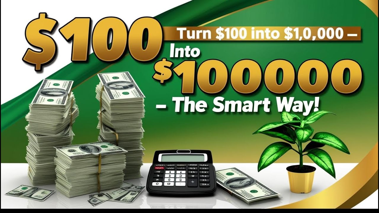Turn 100 into 10000 The Smart Way - YouTube