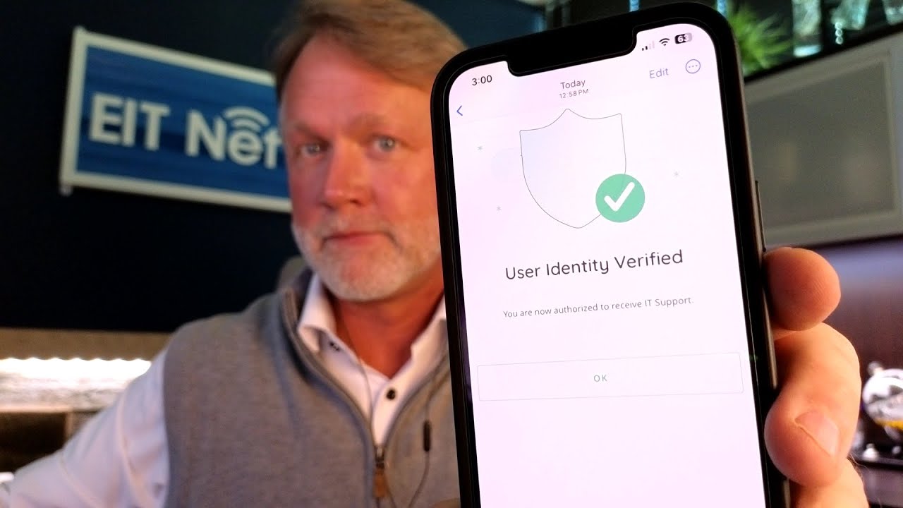 Securing Your Data Through User Verification - YouTube