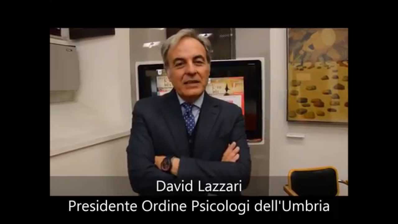 PSICOLOGIA UMBRIA FESTIVAL - PRESENTAZIONE EVENTO DAVID LAZZARI - YouTube