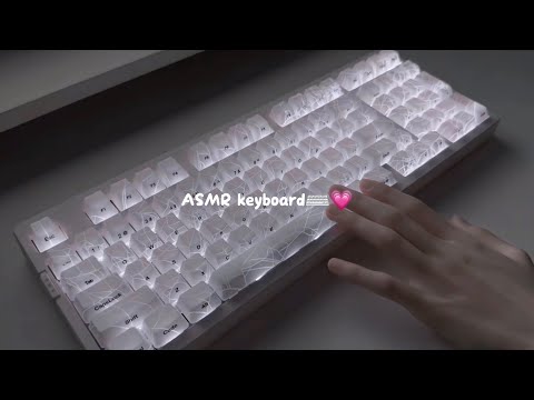 5 different keyboard sound ASMR⌨️💤