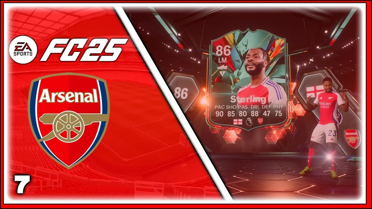I Completed Total Rush Sterling SBC - FC 25 Arsenal RTG - YouTube