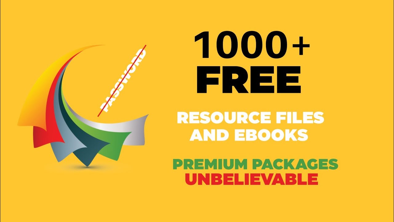 1000+ Free Resource Files & Ebook Every Passionate Graphic Designer ...
