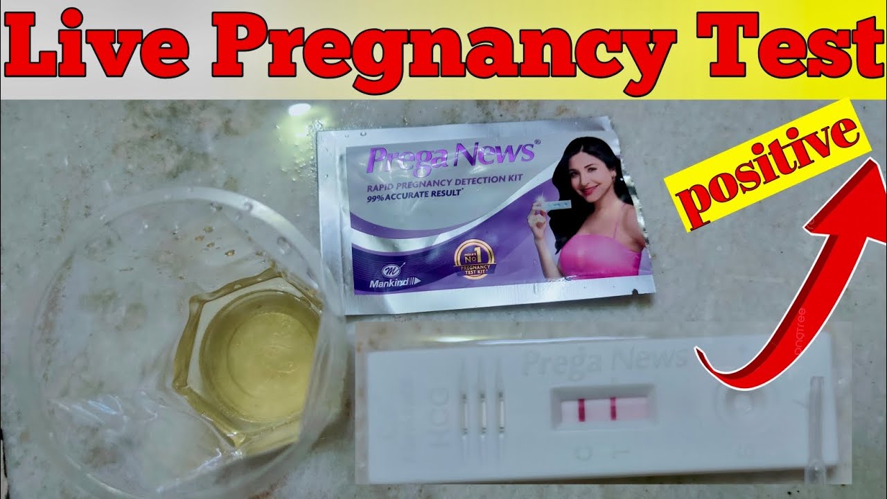 How To Use Prega News Pregnancy Test Kit | Pregnancy Test At Home In ...
