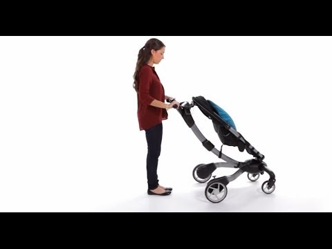 4moms Origami Stroller Manual Fold - YouTube