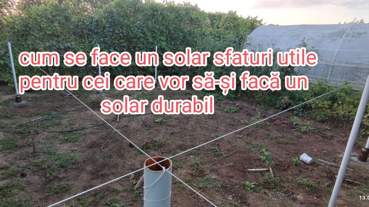 Cum se face un solar, sfaturi utile pt ce-i care vor să își facă un ...