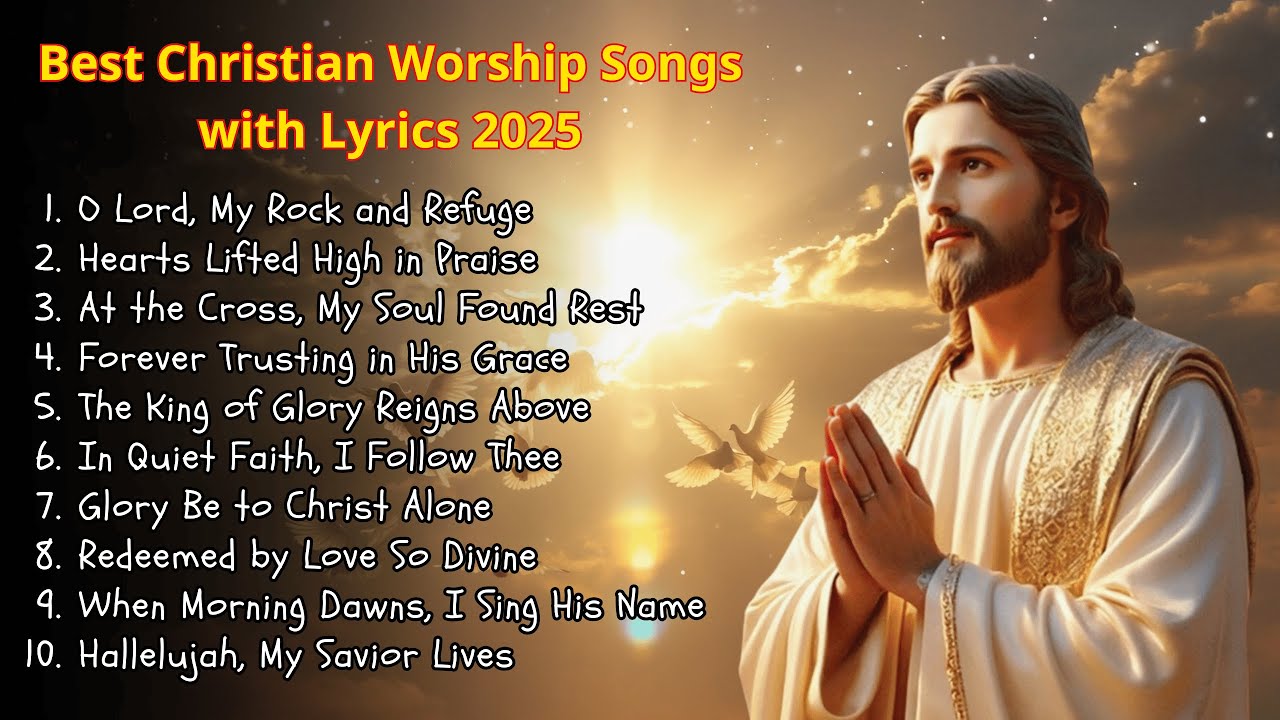 Best Christian Worship Songs with Lyrics 2025 | English Hymns of Praise ...