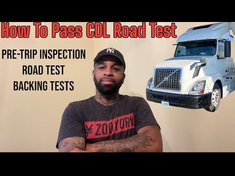 How To Pass The CDL Road Test - On The First Try - YouTube