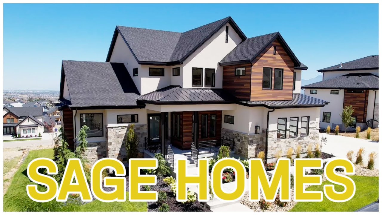 Tour The Sage floor plan located in Herriman Utah built by Sage Homes ...