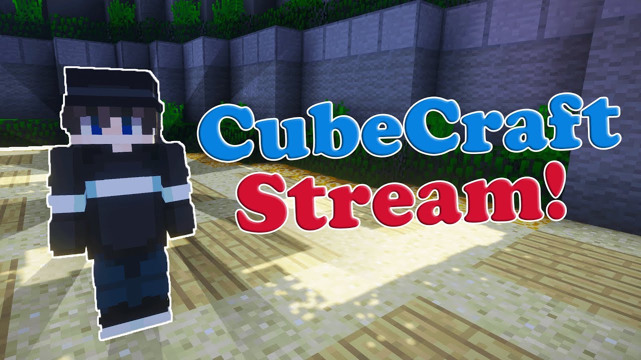 AM BACK! | CubeCraft live stream! - YouTube