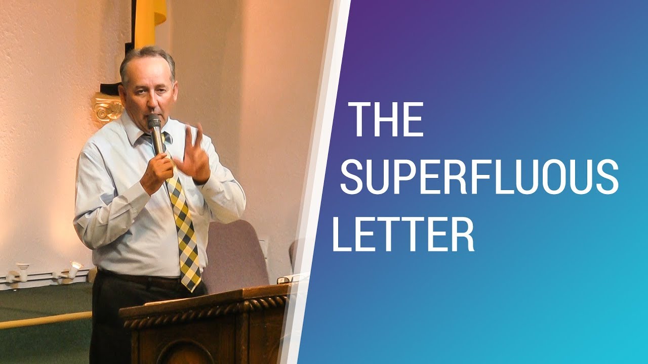The Superfluous Letter - NLAC - YouTube