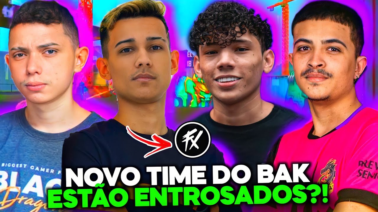 4V4 DO LEVEL! BAK AMASSOU E MOSTROU QUE SEU NOVO TIME TA ENTROSADO ...
