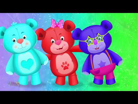 5 Little Teddy Bear Video For Kids